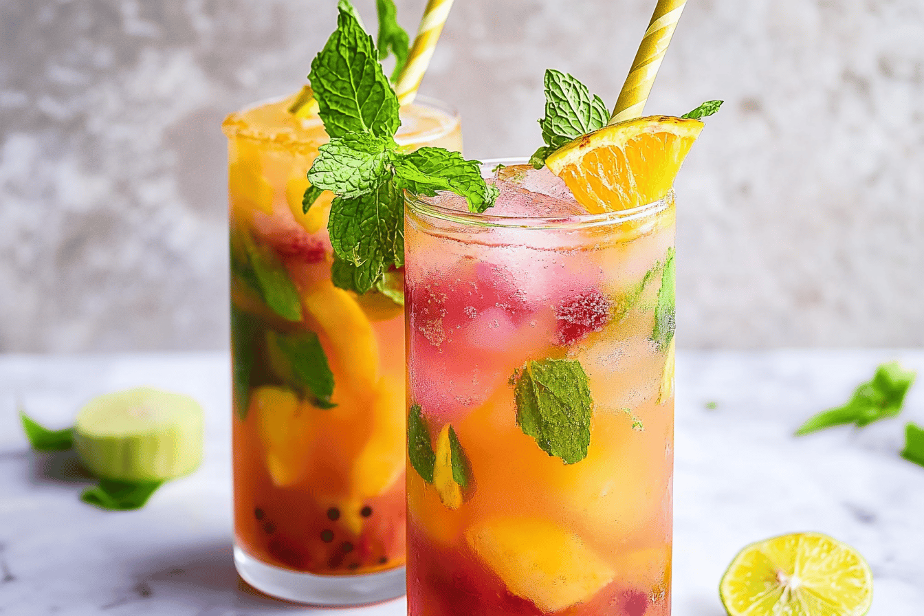 **Tropical Mojito Mocktail: Refreshing Recipe for Summer Sips**